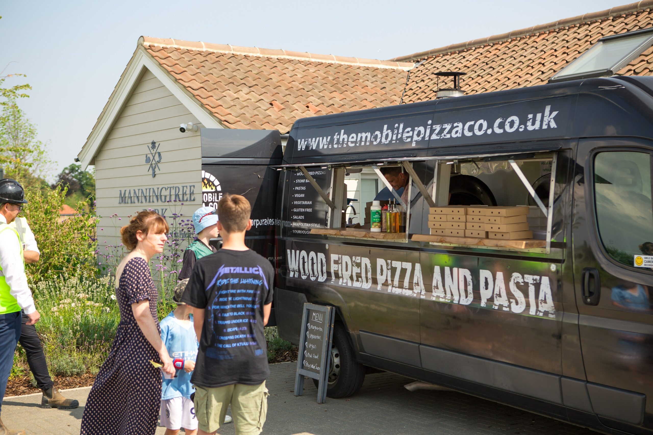 Pizza in the Park at Manningtree Park Development - City & Country